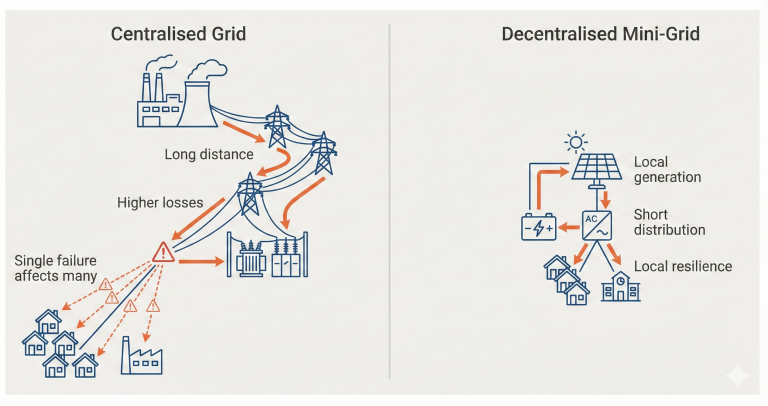 Centralised Grid vs Decentralised Mini-Grid: Engineering Resilience in ...